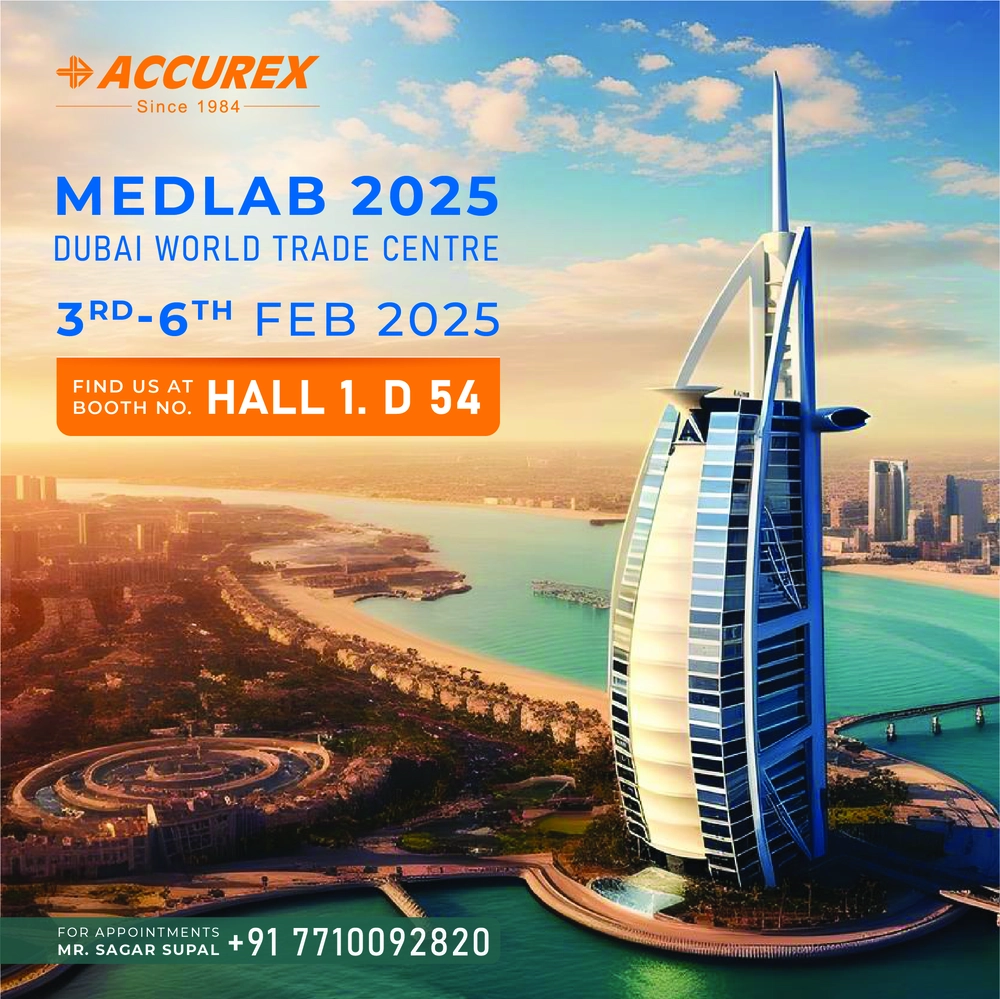 MEDLAB 2025 - Dubai World Trade Centre - Accurex Biomedical
